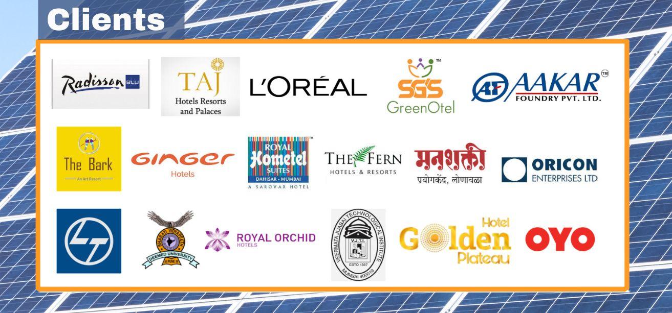 Renewable Energy Experts - Client List
